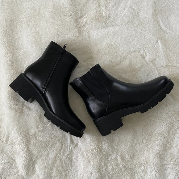 Naturalizer | Shoes | Naturalizer Cade Lug Sole Women Black Leather ...